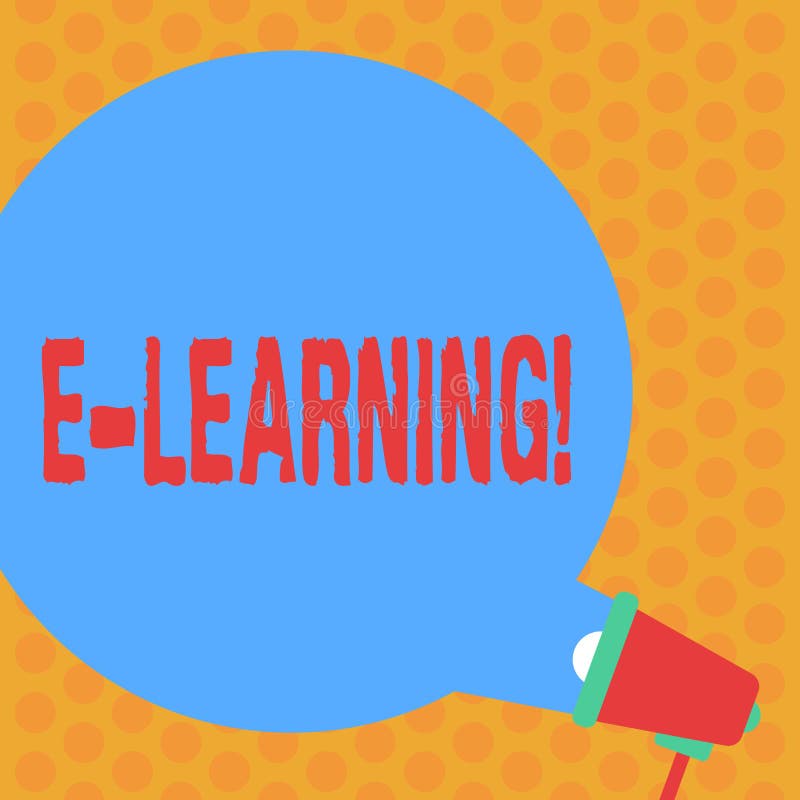 Writing Note Showing E Learning. Business Photo Showcasing Introduction ...