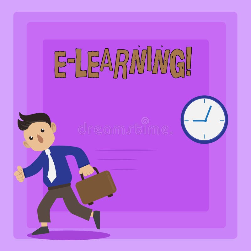 Writing Note Showing E Learning. Business Photo Showcasing Introduction ...