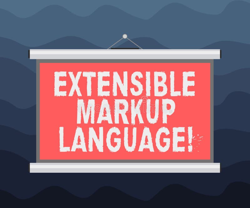 Xml Extensible Markup Language Desktop Computer Stock Vector ... Xml Extensible Markup Language Desktop Computer Stock Vector ...