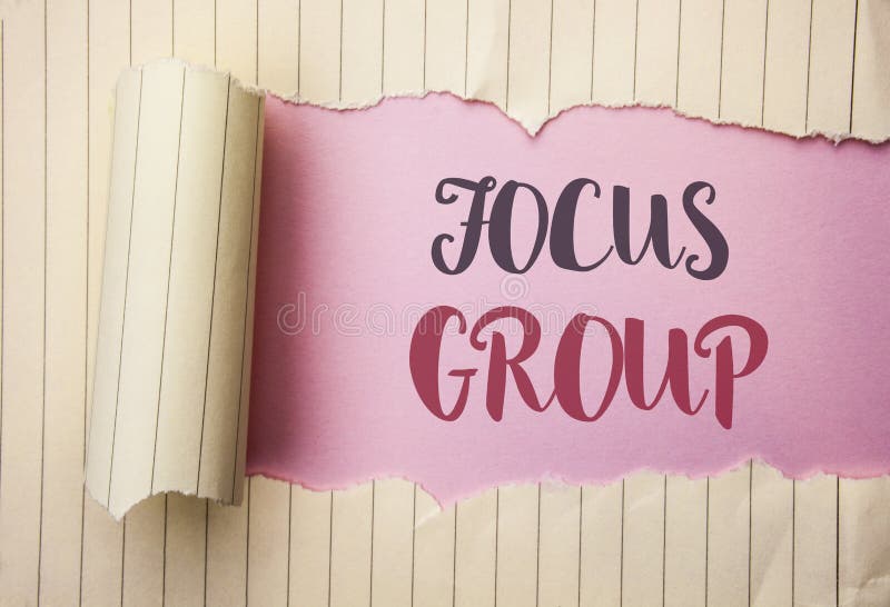 Writing Note Showing Focus Group. Business Photo Showcasing Interactive ... Writing Note Showing Focus Group. Business Photo Showcasing Interactive ...