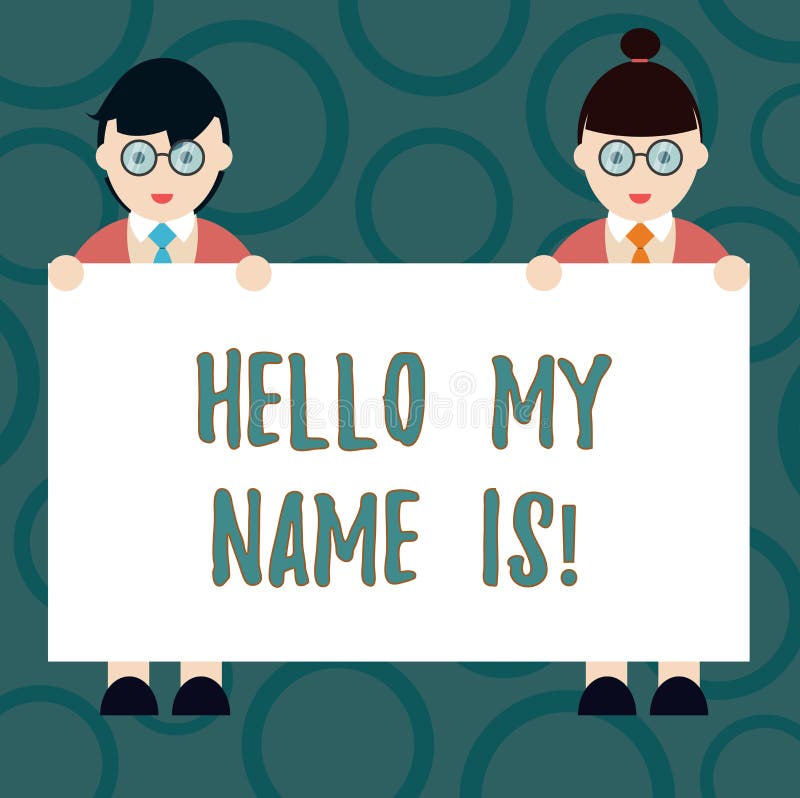 Writing Note Showing Hello My Name is. Business Photo Showcasing ... Writing Note Showing Hello My Name is. Business Photo Showcasing ...