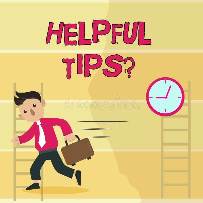 Writing Note Showing Helpful Tips Question. Business Photo Showcasing ...