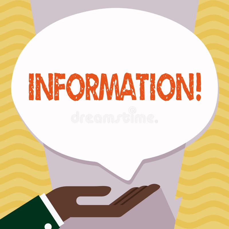 Writing Note Showing Information. Business Photo Showcasing Facts ...