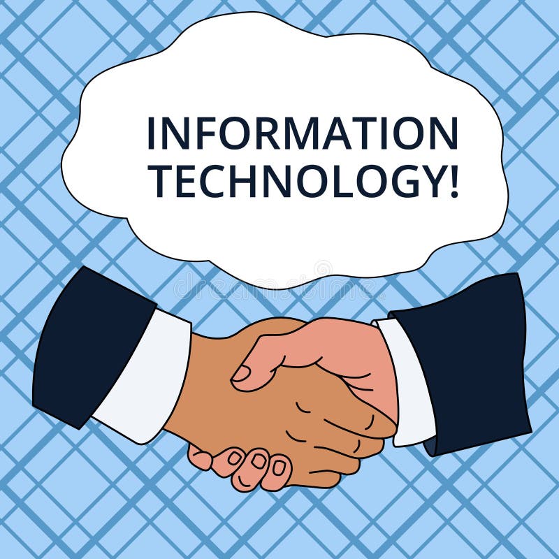 Writing Note Showing Information Technology. Business Photo Showcasing ...