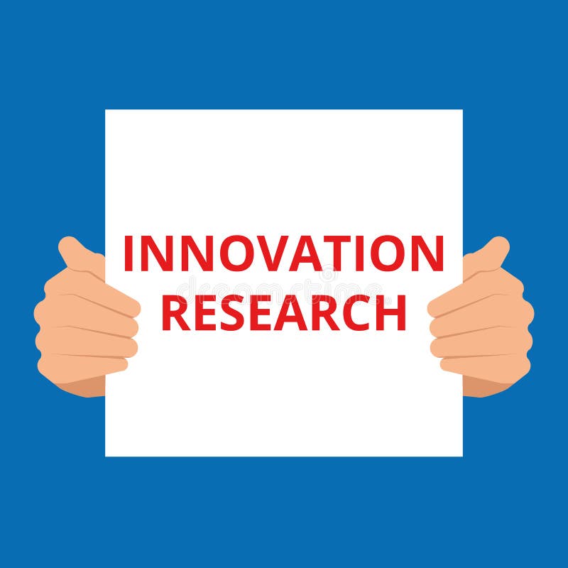 Writing Note Showing Innovation Research Stock Illustration ...