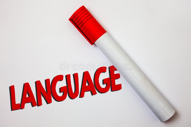 Writing Note Showing Language. Business Photo Showcasing Method of ...