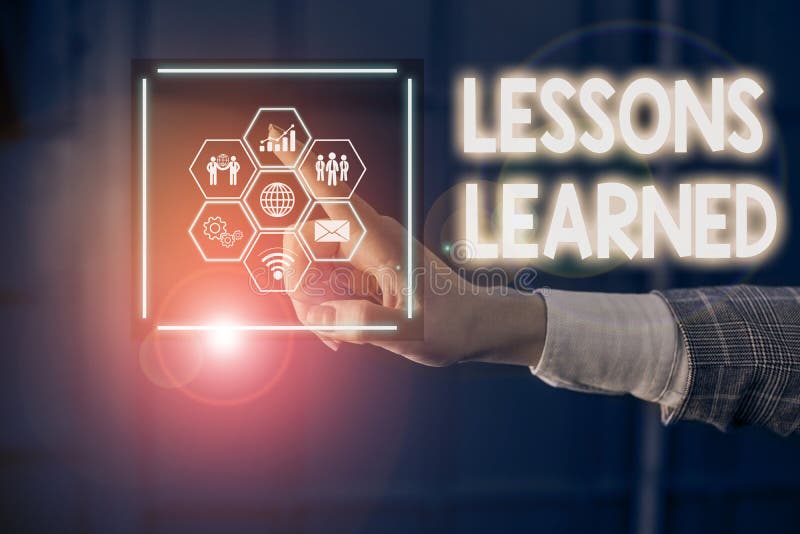Writing Note Showing Lessons Learned. Business Photo Showcasing the ... Writing Note Showing Lessons Learned. Business Photo Showcasing the ...