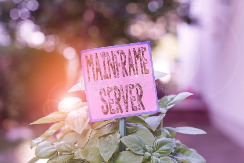 Writing Note Showing Mainframe Server. Business Photo Showcasing ... Writing Note Showing Mainframe Server. Business Photo Showcasing ...