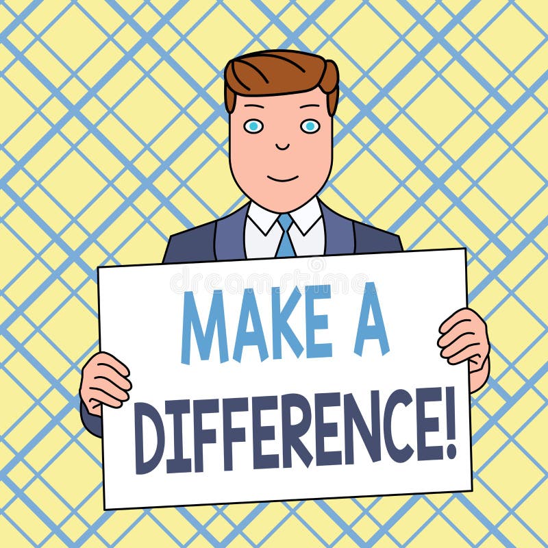 Make Difference Stock Illustrations – 1,190 Make Difference Stock ...