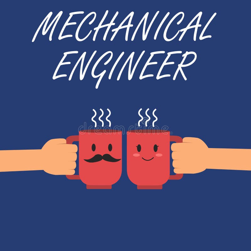 Writing Note Showing Mechanical Engineer. Business Photo Showcasing ...