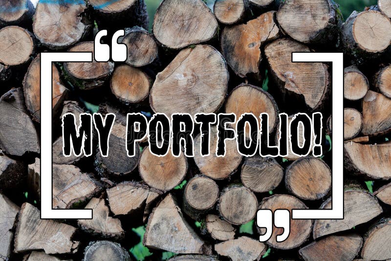 Writing Note Showing My Portfolio. Business Photo Showcasing Samples of ... Writing Note Showing My Portfolio. Business Photo Showcasing Samples of ...