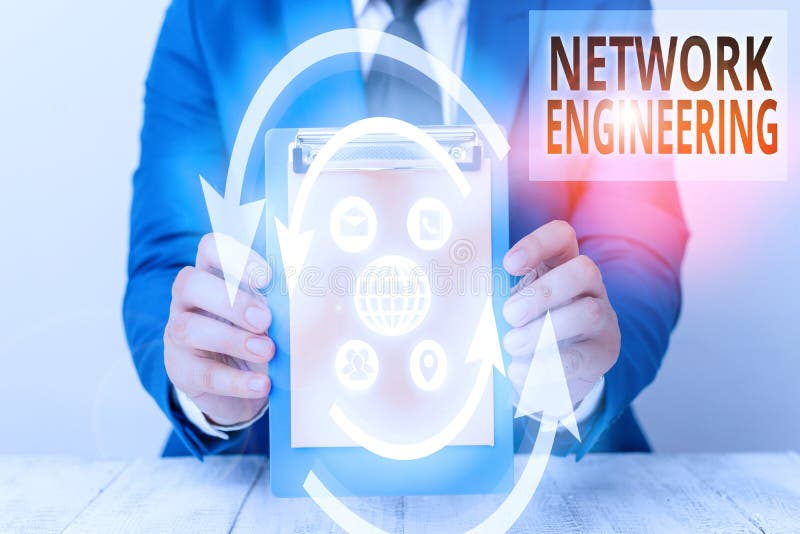 Writing Note Showing Network Engineering. Business Photo Showcasing ...