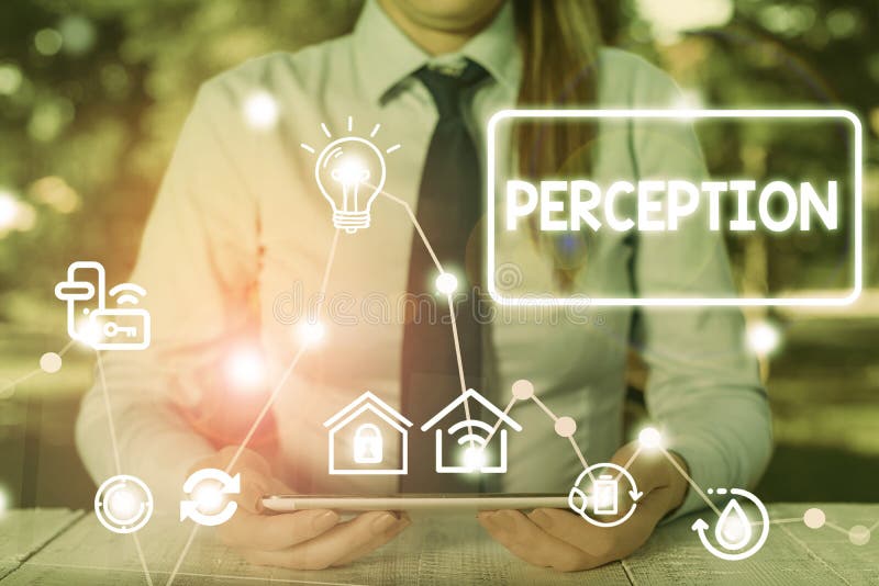 Writing Note Showing Perception. Business Photo Showcasing Individuals ...