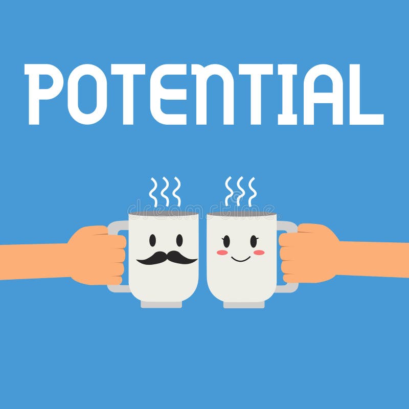 Writing Note Showing Potential. Business Photo Showcasing Latent ...