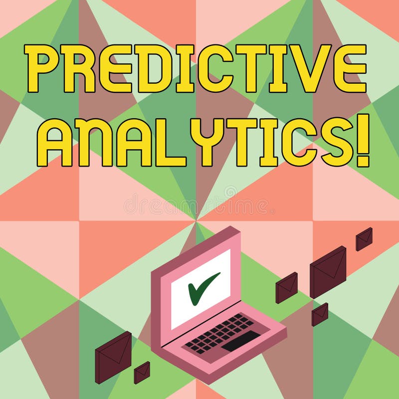 Writing Note Showing Predictive Analytics. Business Photo Showcasing ...