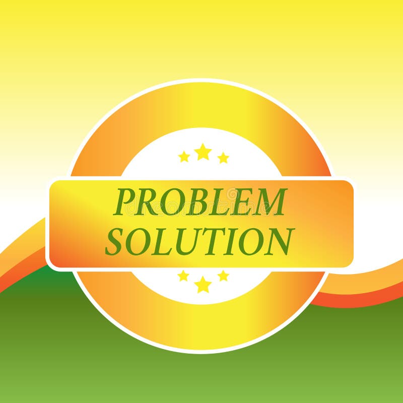Writing Note Showing Problem Solution Business Photo Showcasing Solving Consists Of Using