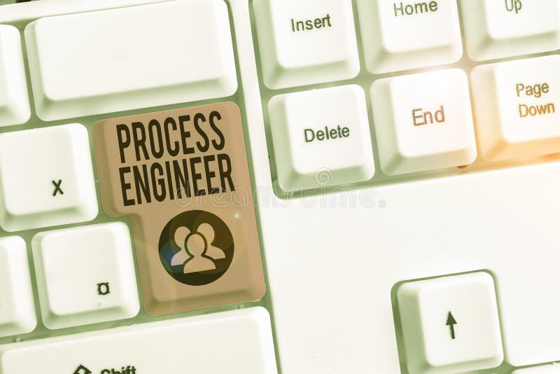 Writing Note Showing Process Engineer. Business Photo Showcasing ...