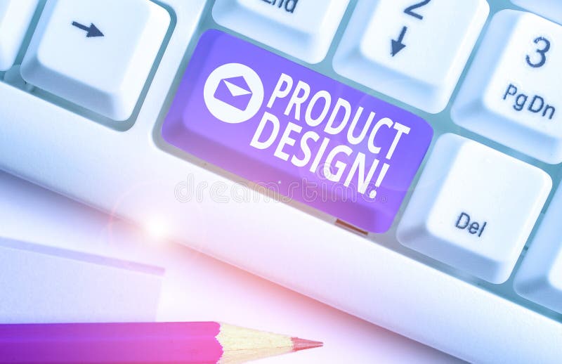 Writing Note Showing Product Design. Business Photo Showcasing Process ...