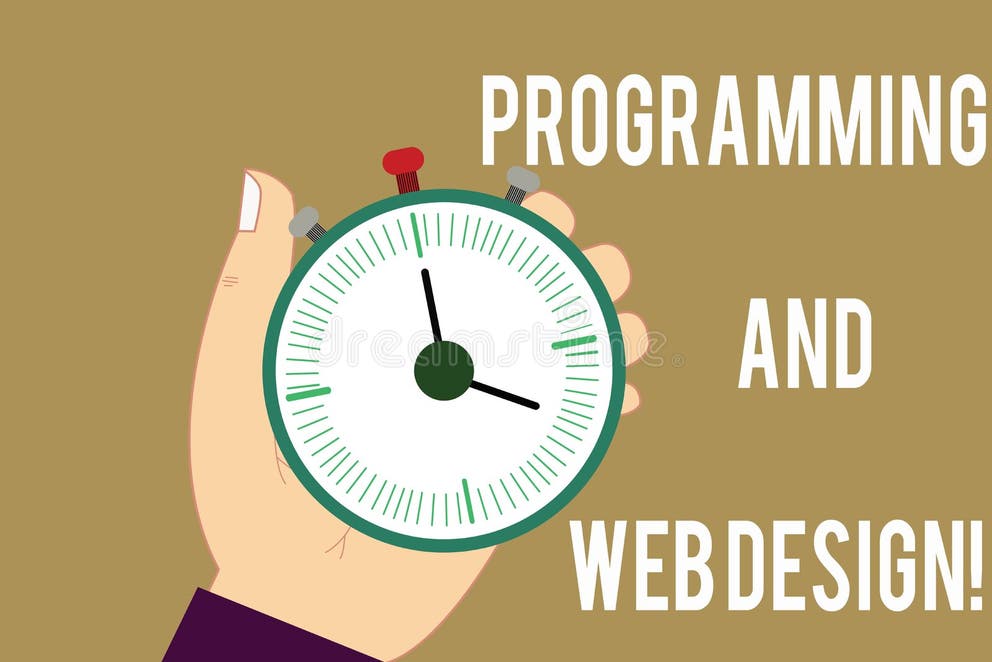 Writing Note Showing Programming and Web Design. Business Photo ...