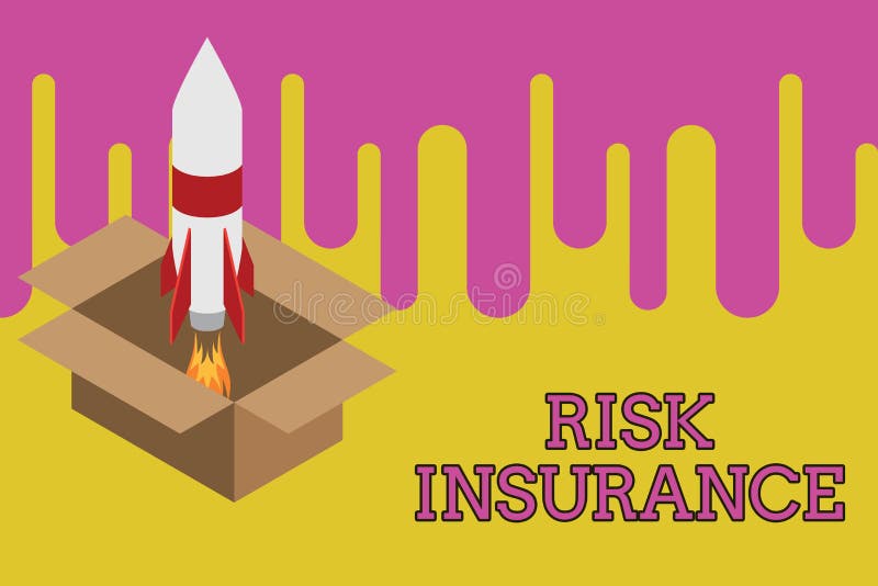 Writing Note Showing Risk Insurance. Business Photo Showcasing the ...