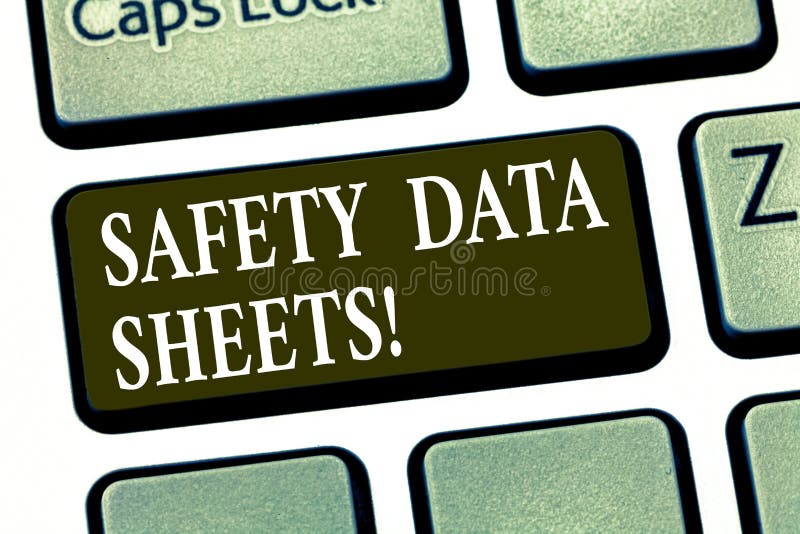 Material Safety Data Sheet Stock Illustrations – 57 Material Safety ...
