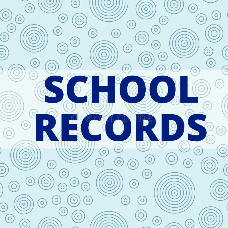 School Records Stock Illustrations – 1,151 School Records Stock ...
