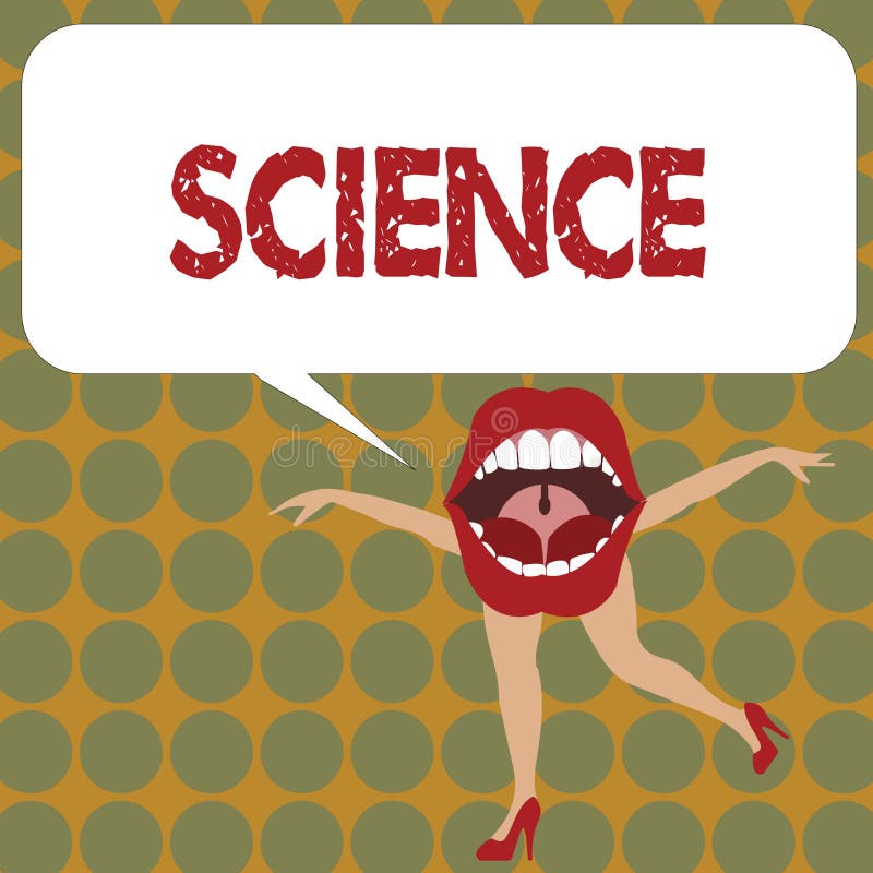 Writing Note Showing Science. Business Photo Showcasing Study of ...