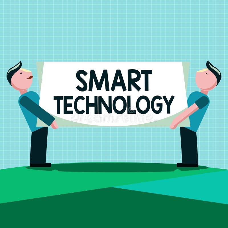 Writing Note Showing Smart Technology. Business Photo Showcasing ...