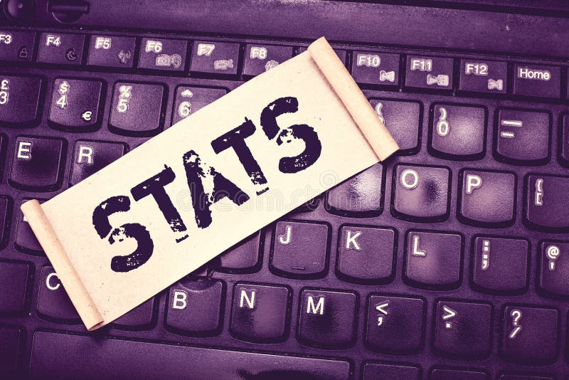 Writing Note Showing Stats Business Photo Showcasing Practice Or Science Of Collecting And