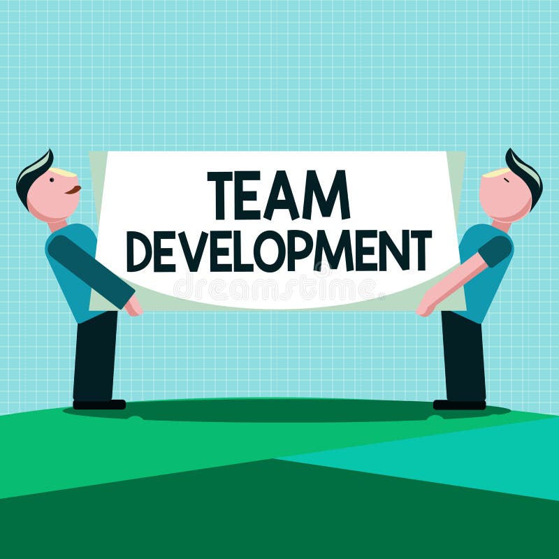 Writing Note Showing Team Development. Business Photo Showcasing Learn ...
