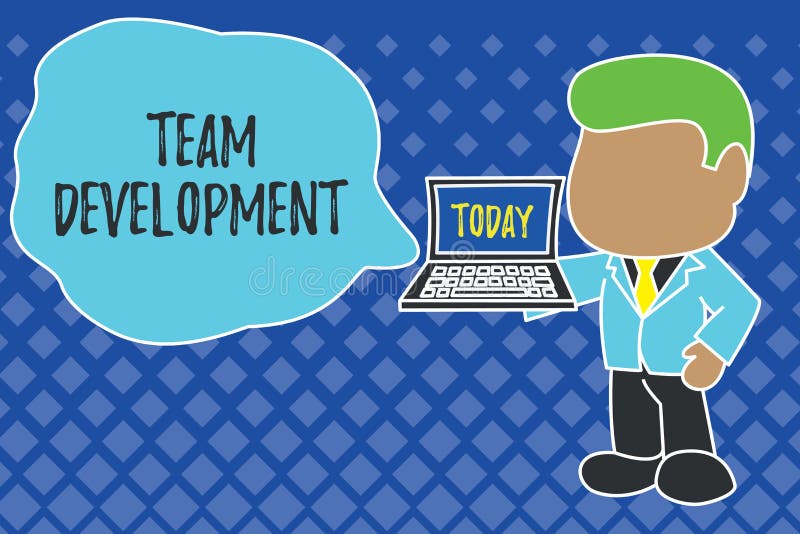 Writing Note Showing Team Development. Business Photo Showcasing Learn ...