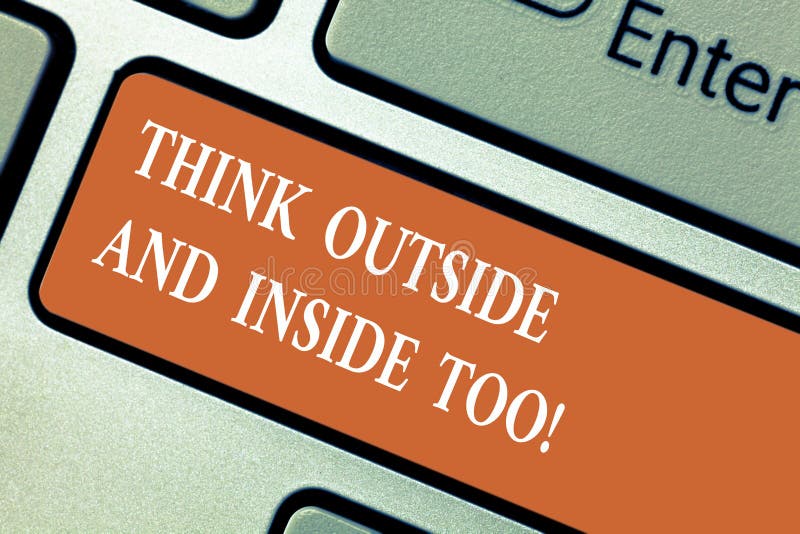 Think Outside Box Stuck Inside Box Stock Photos - Free & Royalty-Free ...
