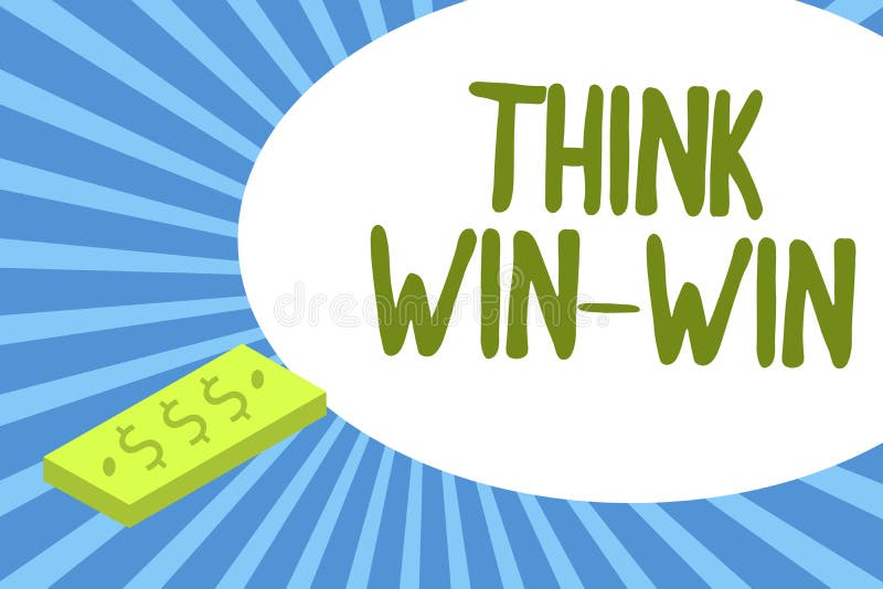Writing Note Showing Think Win Win. Business Photo Showcasing ... Writing Note Showing Think Win Win. Business Photo Showcasing ...