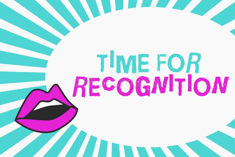 Writing Note Showing Time for Recognition. Business Photo Showcasing ... Writing Note Showing Time for Recognition. Business Photo Showcasing ...