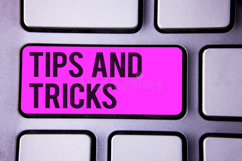 Writing Note Showing Tips and Tricks. Business Photo Showcasing ... Writing Note Showing Tips and Tricks. Business Photo Showcasing ...