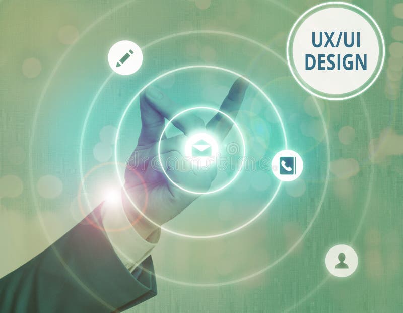 Writing Note Showing Ux or Ui Design. Business Photo Showcasing Two ...