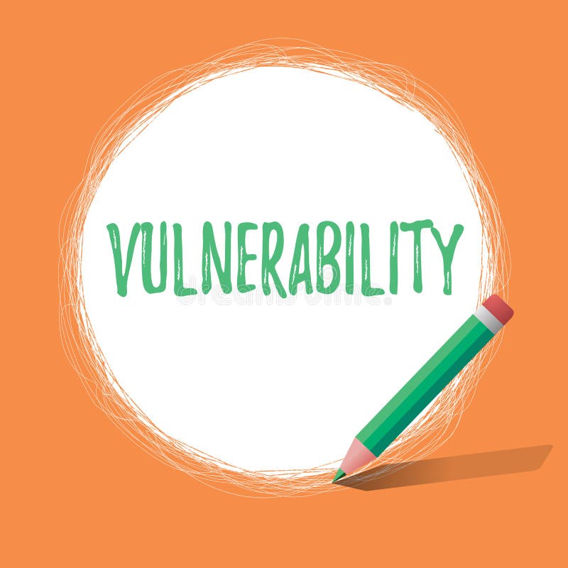 Writing Note Showing Vulnerability Business Photo Showcasing State Of Being Exposed To The
