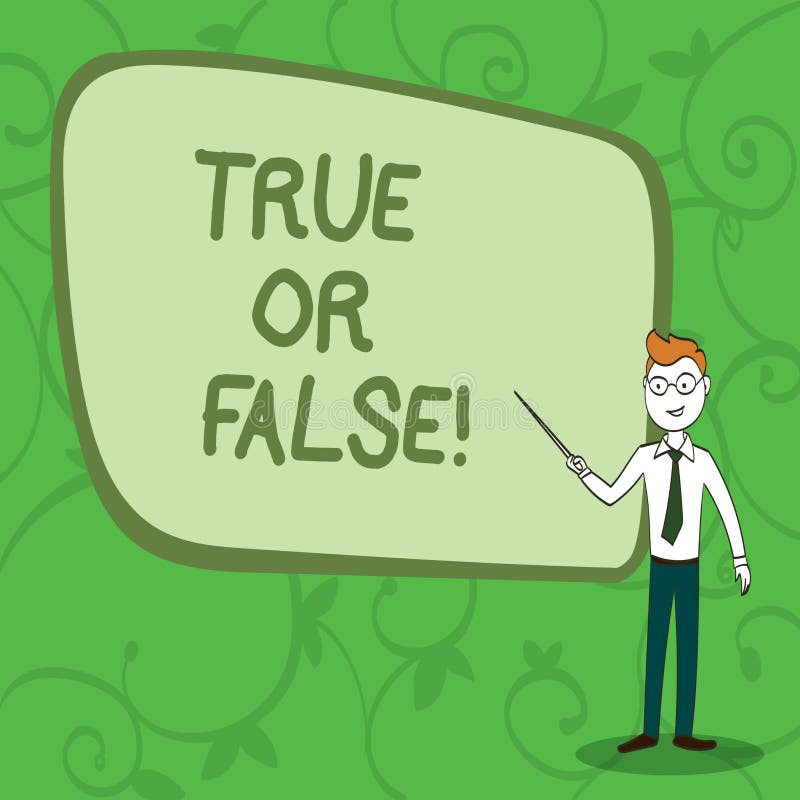 Writing Note ShowingTrue or False. Business Photo Showcasing Decide ...