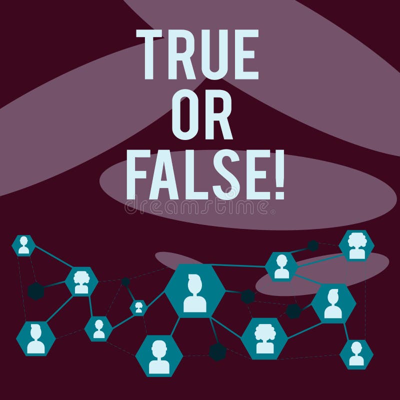 Writing Note ShowingTrue or False. Business Photo Showcasing Decide ...