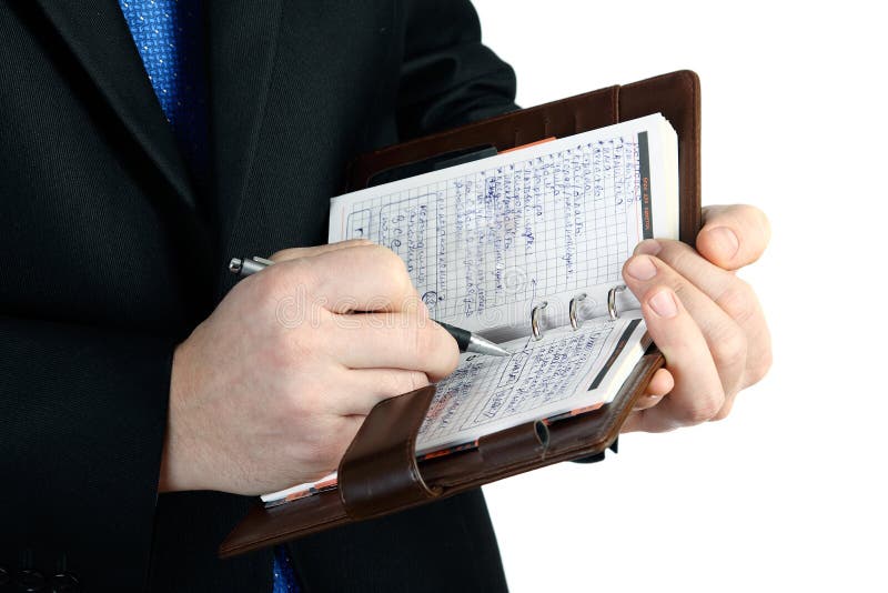 Writing on notebook stock photo. Image of isolated, writing - 36855852