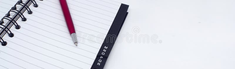 Writing, Notepad and Pen for Notes Stock Image - Image of message, list ...