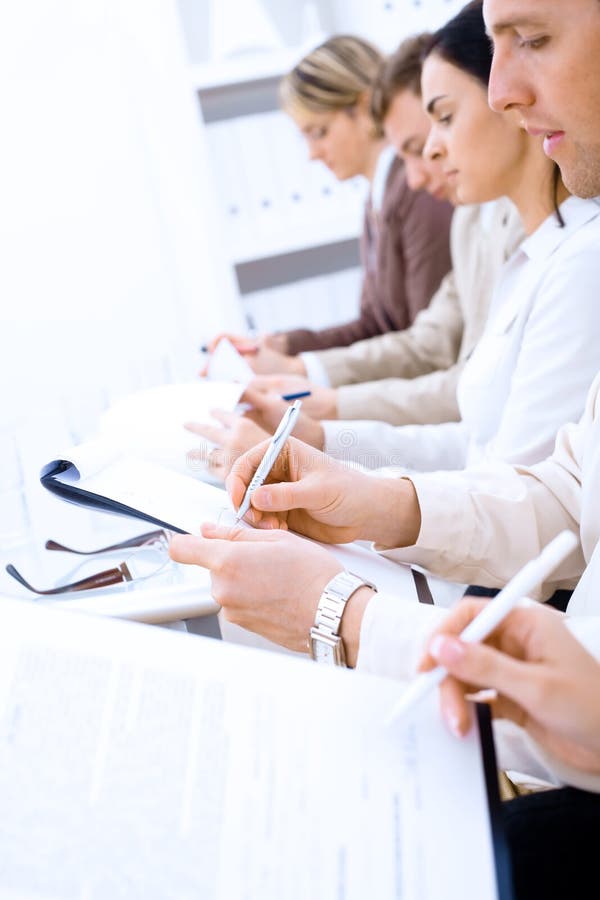 Writing notes stock photo. Image of caucasian, dressed - 3926686