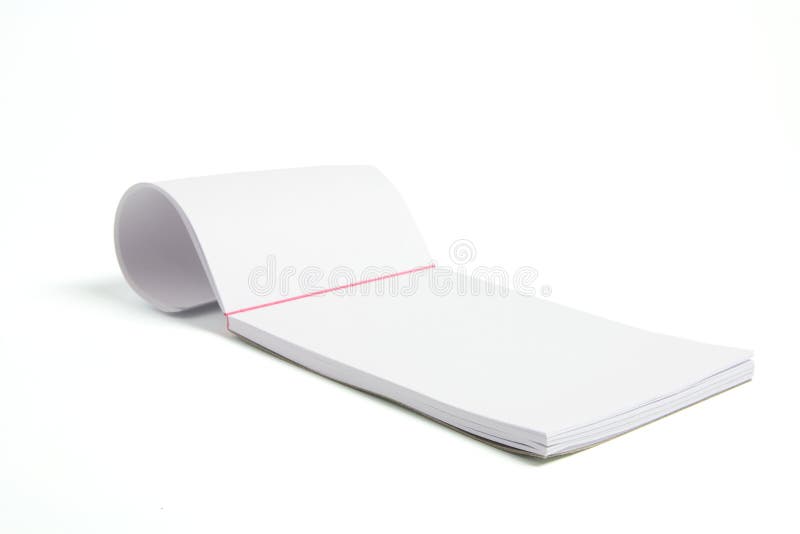 Writing Pad stock image. Image of notepad, shot, vertical - 11432175