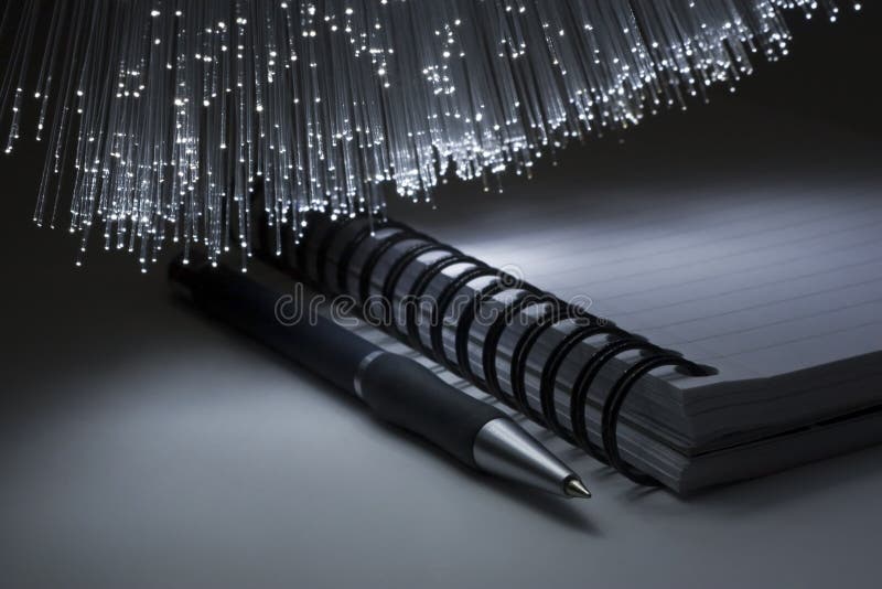 Writing pad stock image. Image of isolated, macro, blue - 8236673