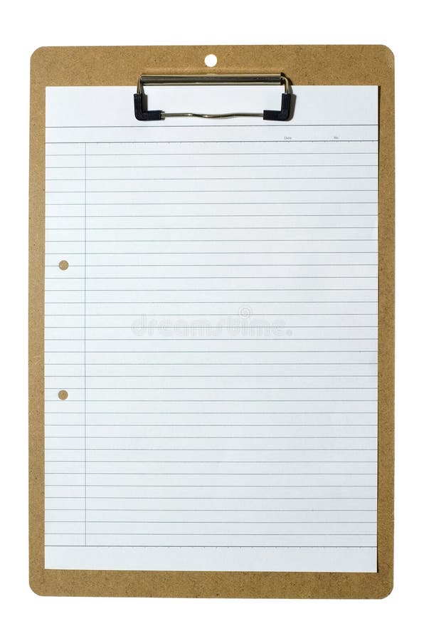 Piece of Blank Writing Paper Stock Image - Image of tape, notice: 2308253