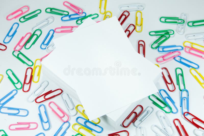 Writing paper clips stock image. Image of people, paper - 67036171
