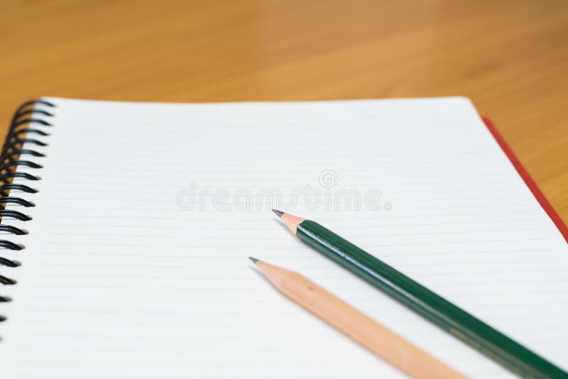 Writing on paper stock photo. Image of report, learn - 60416558