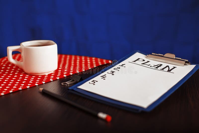 Writing out plans stock photo. Image of clipboard, isolation - 15595930