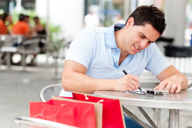 Writing Postcard stock image. Image of bags, postcards - 8315821