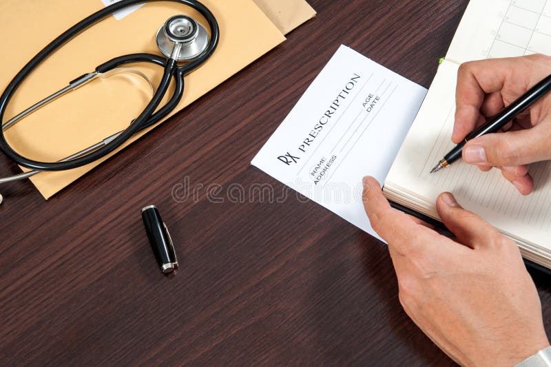 Writing prescription stock image. Image of blank, form - 75297753